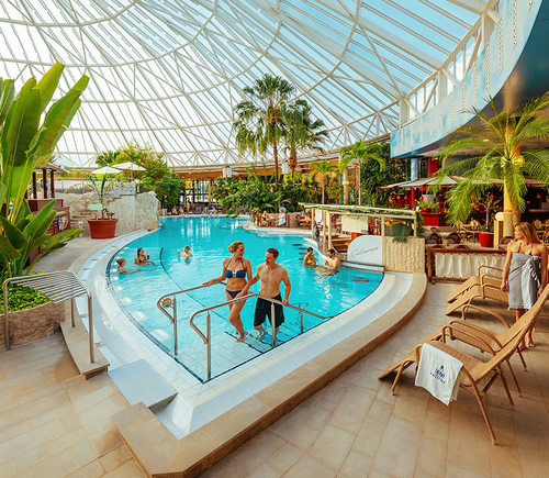 Thermalheilbaden in der VitalOase der Therme Erding